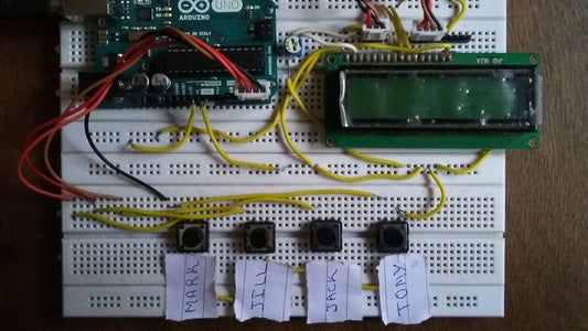 Arduino Voting Machine : 7 Steps (with Pictures) - Instructables