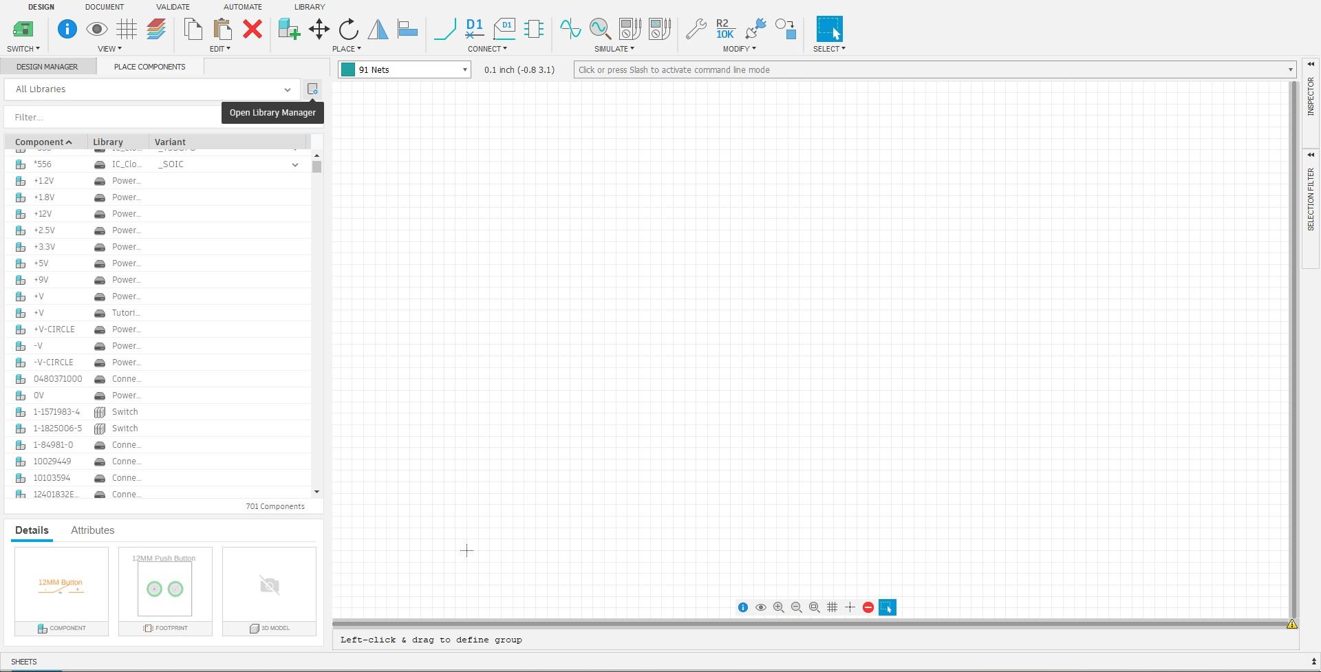 How to Design a Button Box Housing With Schematic and PCB : 7 Steps ...