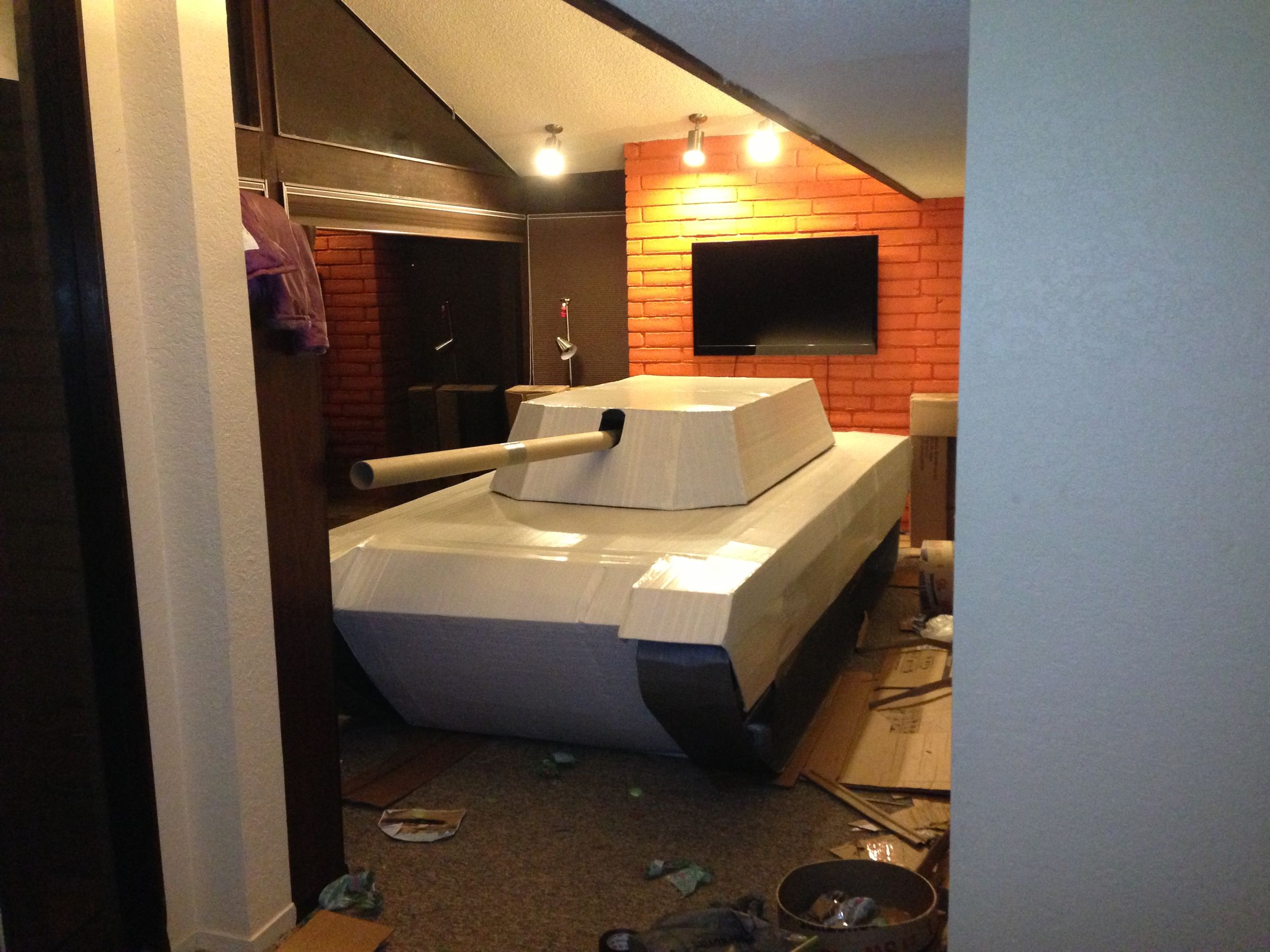 Build a Cardboard Tank : 6 Steps (with Pictures) - Instructables