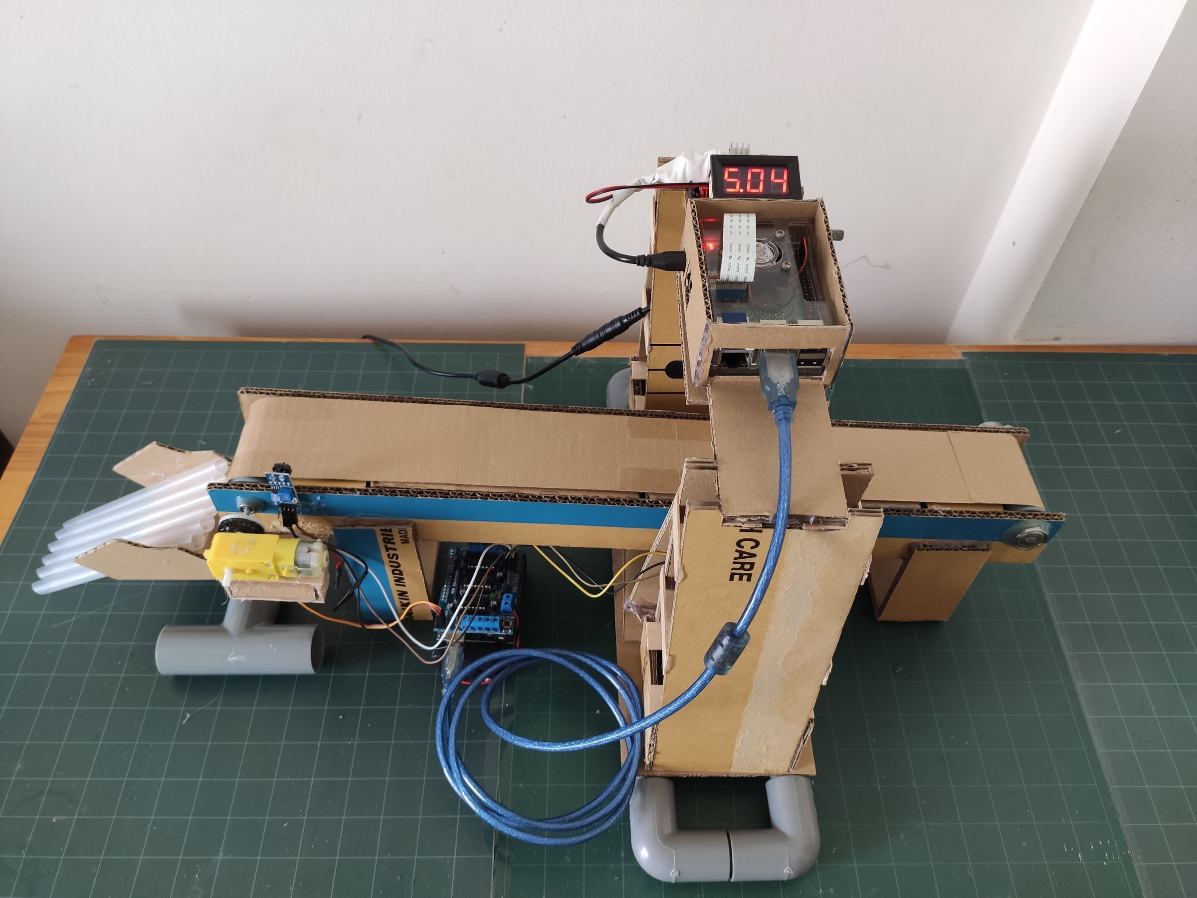 Simple Product Sorting System With Raspberry Pi and Arduino : 5 Steps ...