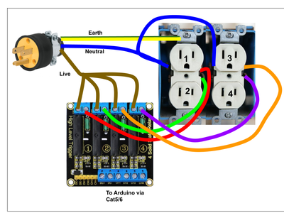 Automatic Synchronized Musical (Christmas) Lights Version 2 Ft PCB ...