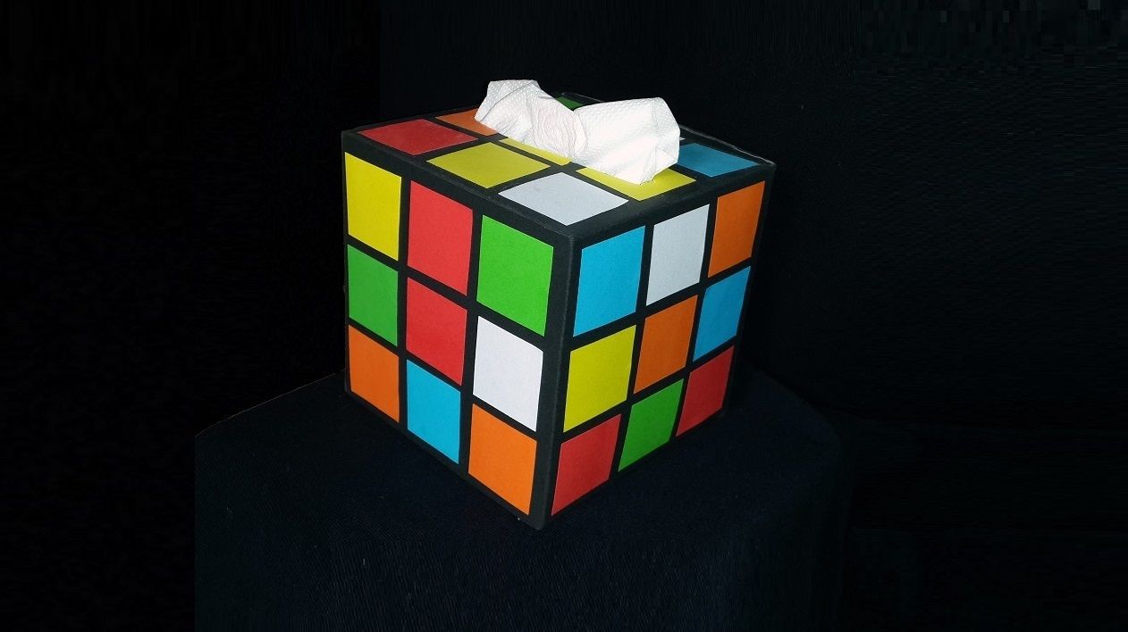 Rubik's Cube Tissue Box : 6 Steps (with Pictures) - Instructables