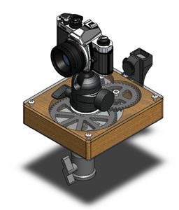Mechanical Wind-Up Star Tracker for Astro-Photography : 5 Steps ...