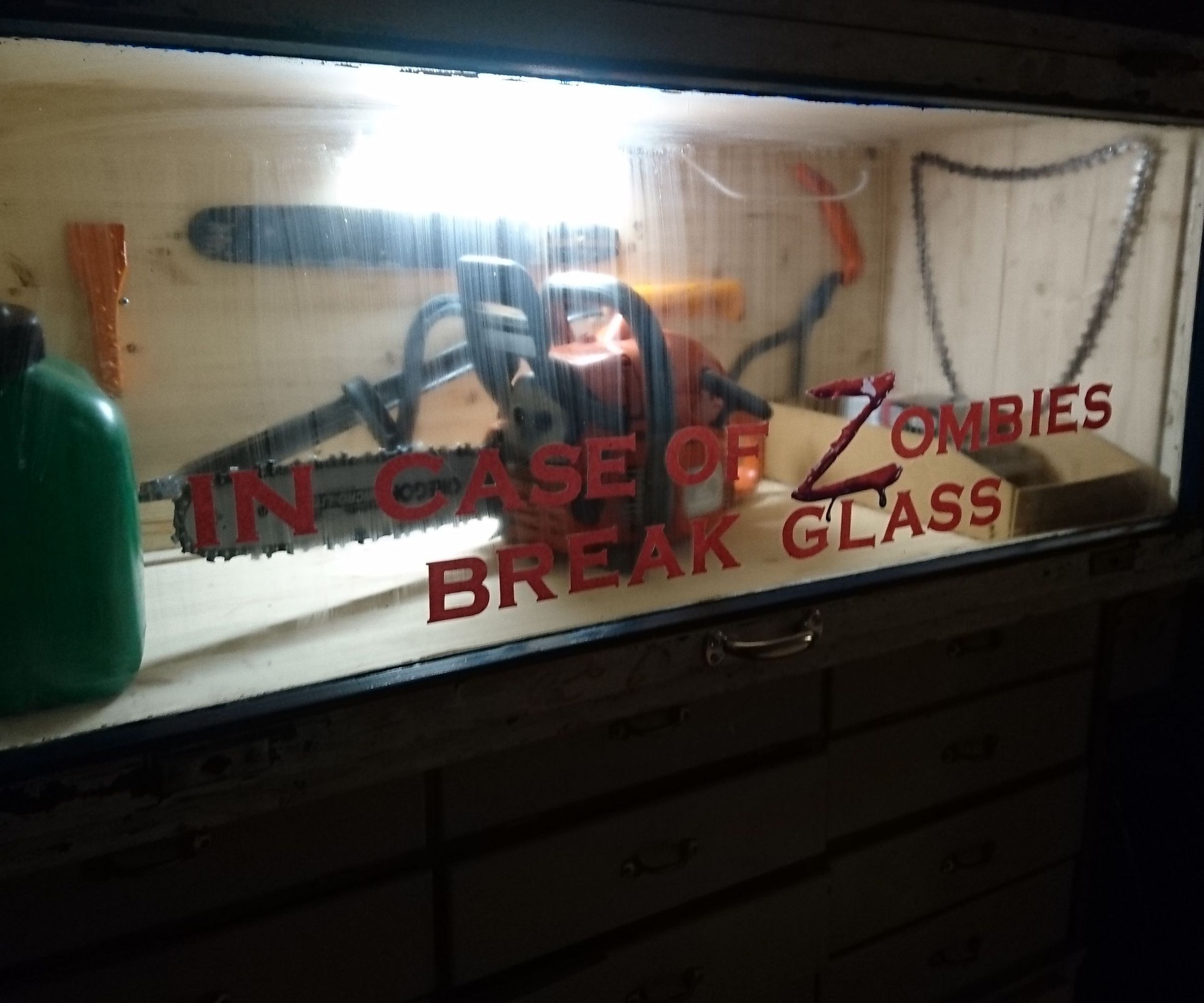 zombie apocalypse equipment cabinet DIY Project - Step-by-Step DIY ...
