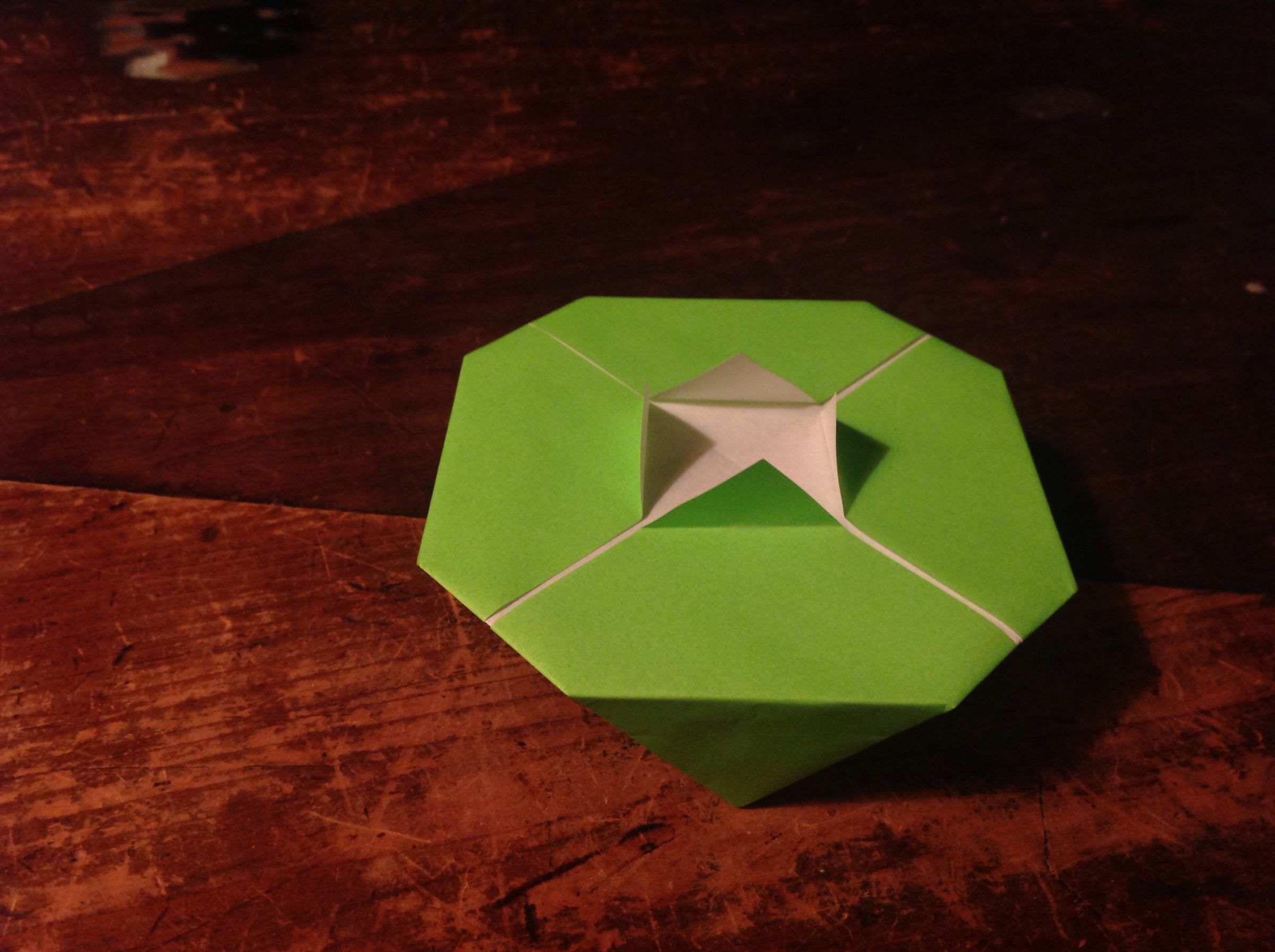 Origami Flying Saucer (really Flies) : 7 Steps - Instructables