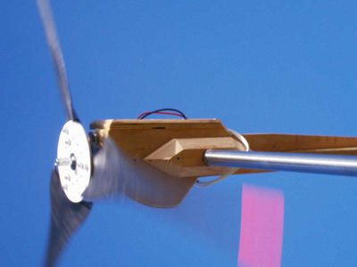 Portable 12 Volt 17 Watt Wind Generator With Automatic Furling : 5 ...
