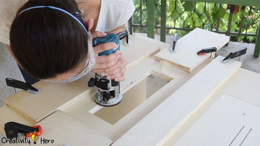 Homemade 3 in 1 Multipurpose Workbench: Table Saw, Router Table and ...