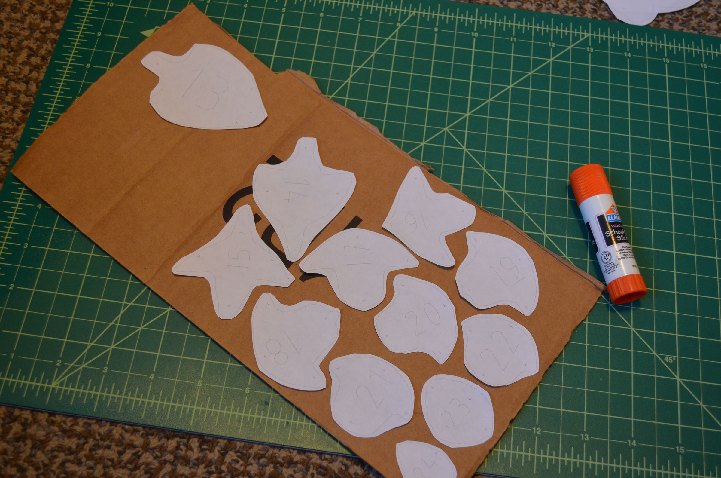 Cardboard Sphinx of Hatshepsut - 123D Make [hand-cut] : 11 Steps (with ...