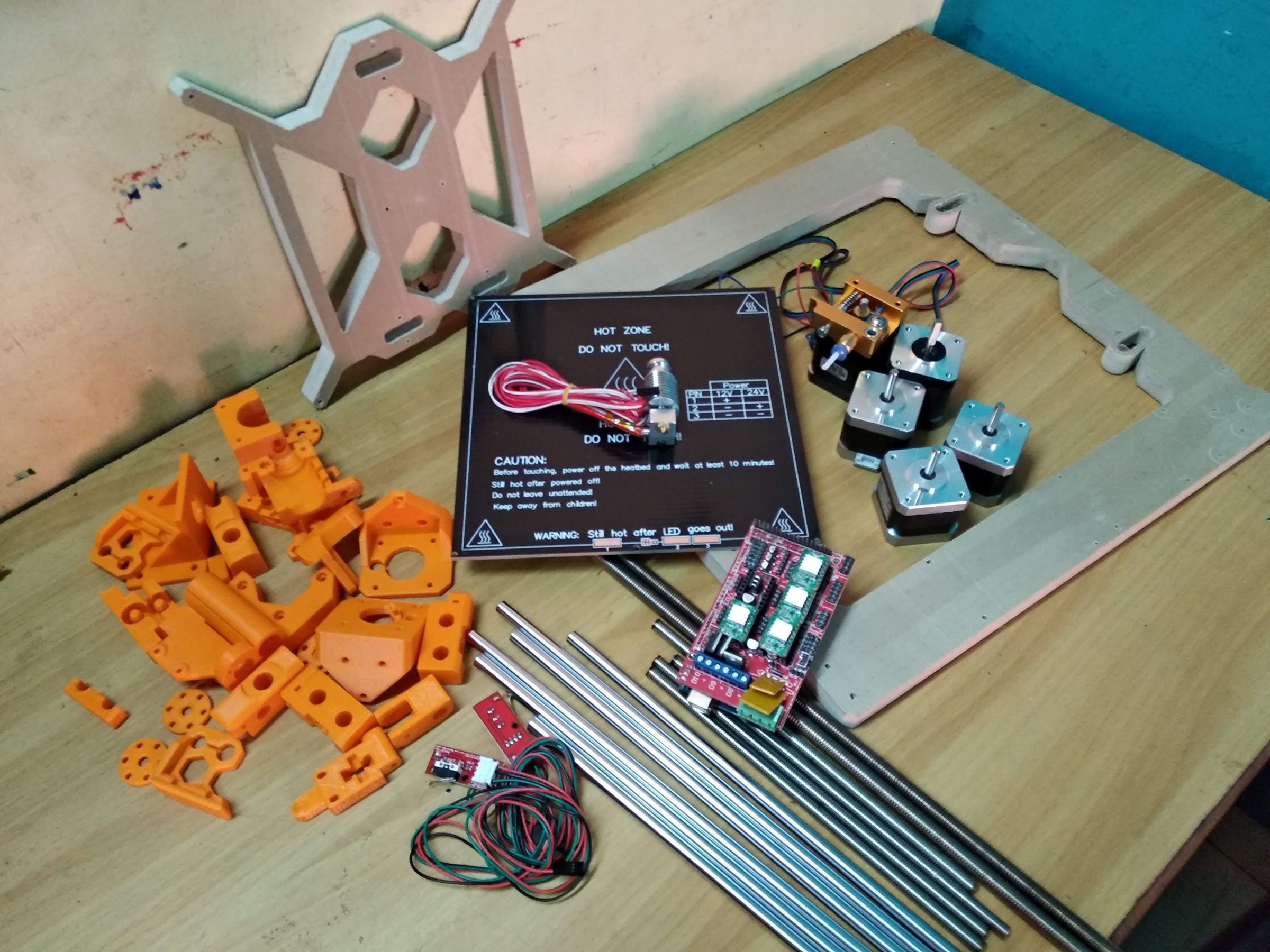 DIY 3D Printer | Prusa I3 3D Printer Clone : 12 Steps (with Pictures ...