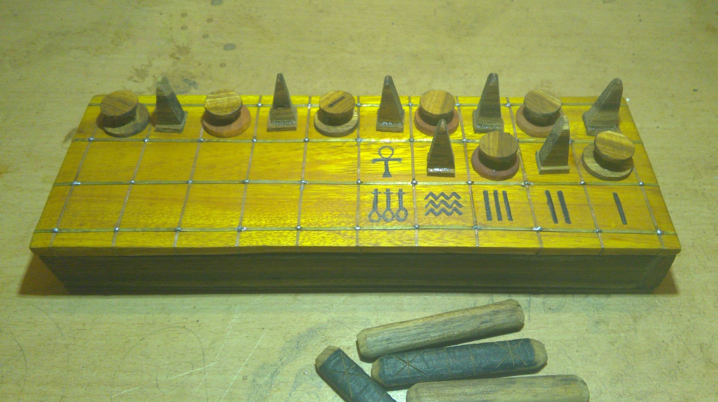 Senet Game : 7 Steps (with Pictures) - Instructables
