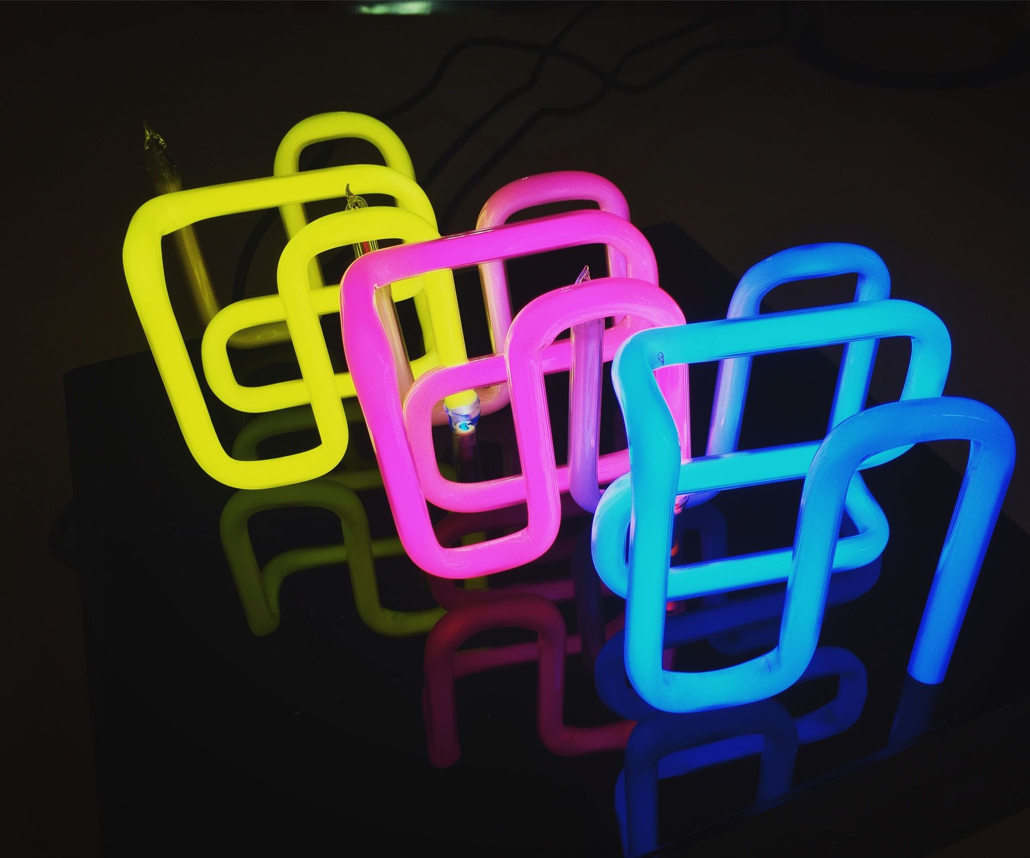 Neon Cubes : 4 Steps - Instructables