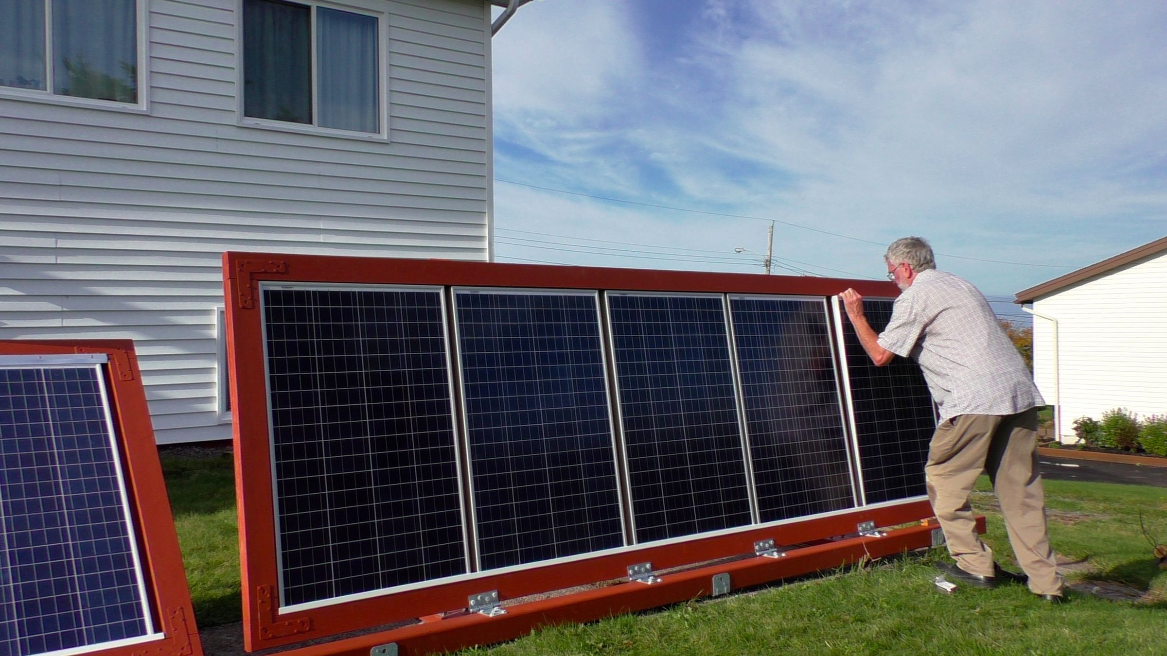 Ground Mounted Solar Panels With Adjustable Angles : 7 Steps (with ...