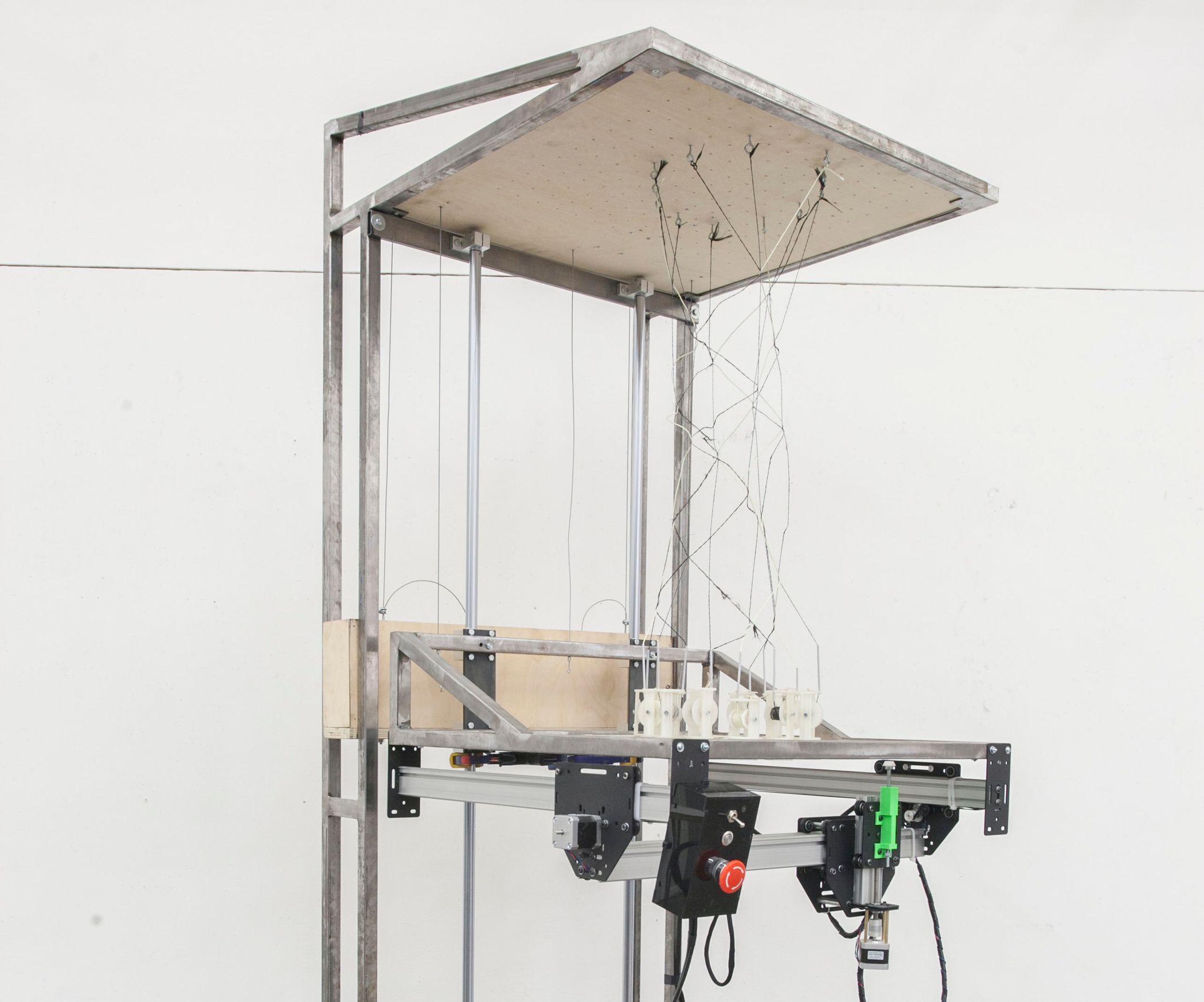 Space Weaver: a Seven Foot Tall 3D Weaving Machine : 8 Steps (with ...