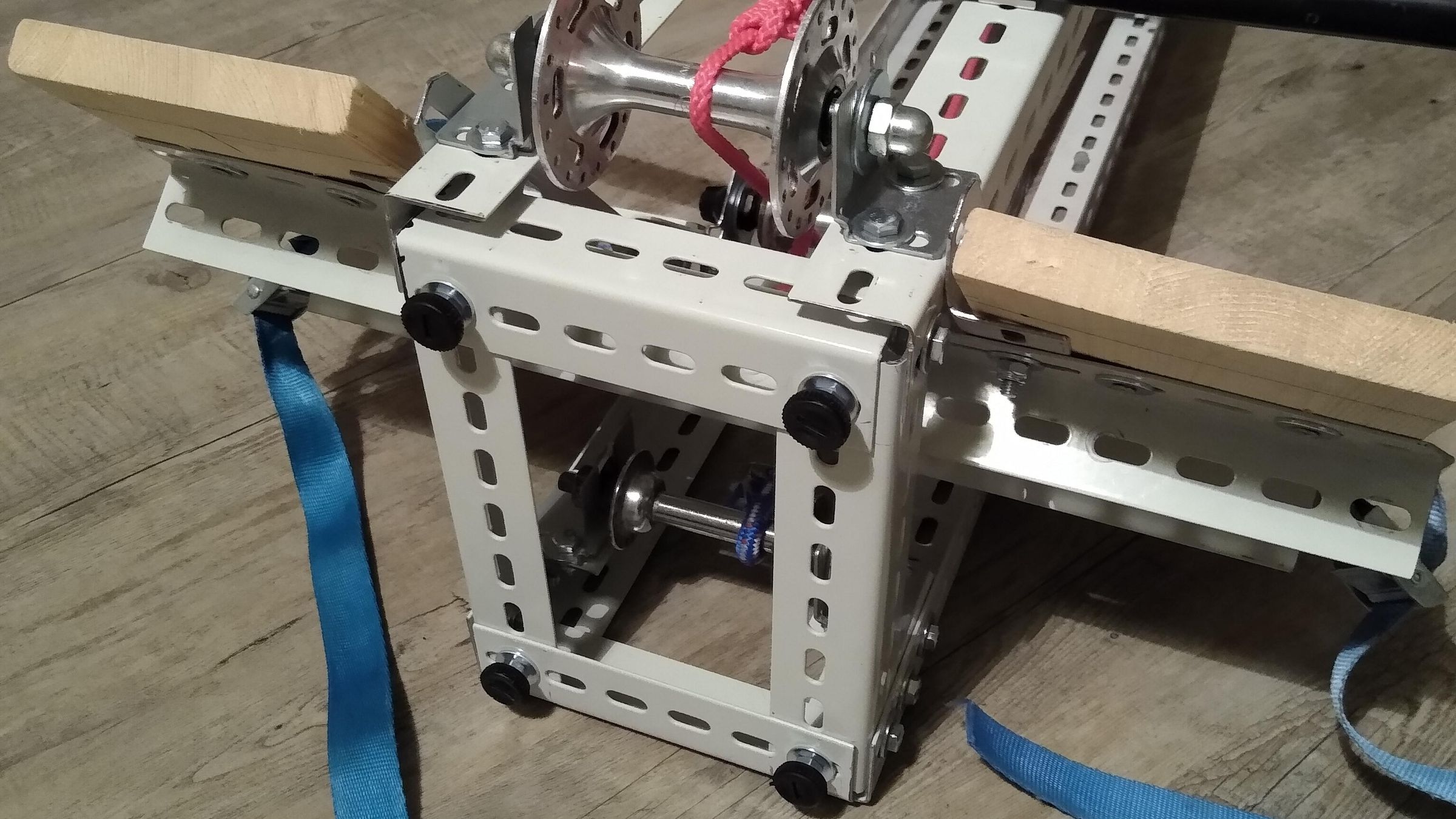 The RatRodRower - a Rowing Machine From Used Bike Parts : 10 Steps ...
