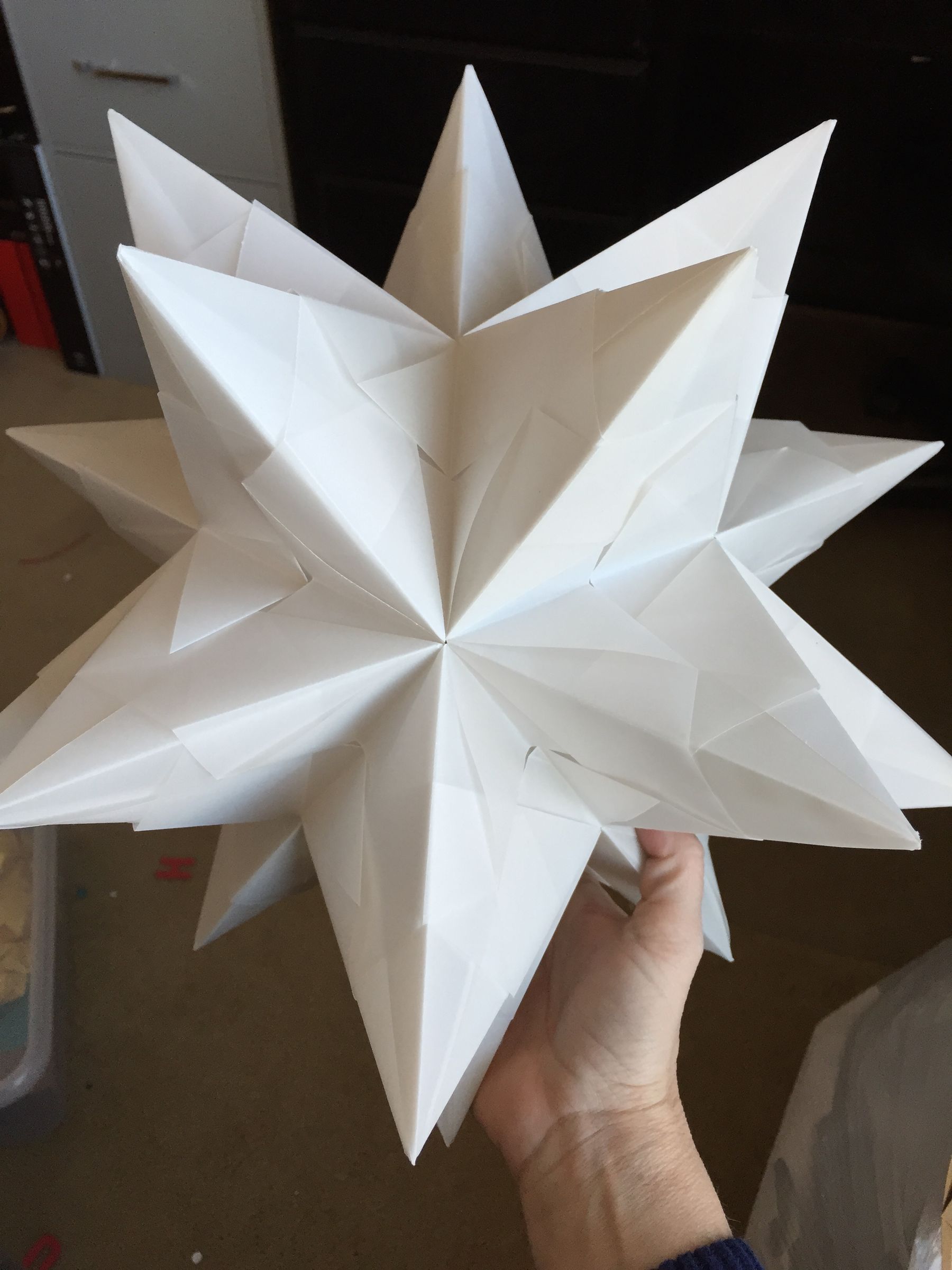Origami Modular Star : 12 Steps (with Pictures) - Instructables