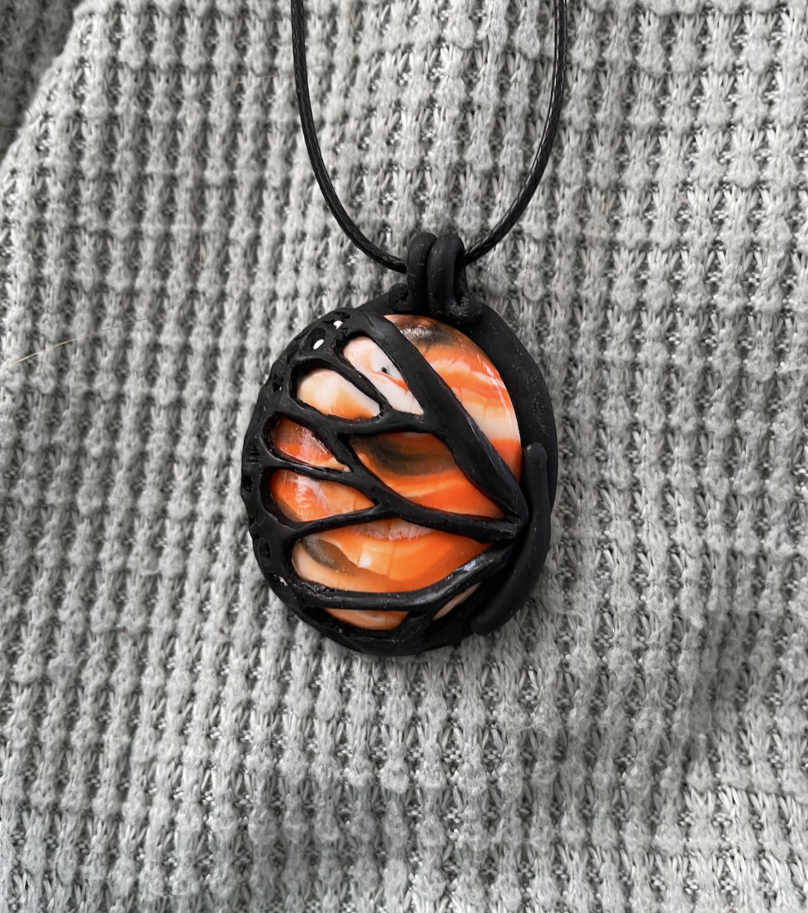 How to Make a Faux Agate Monarch Necklace : 11 Steps (with Pictures ...