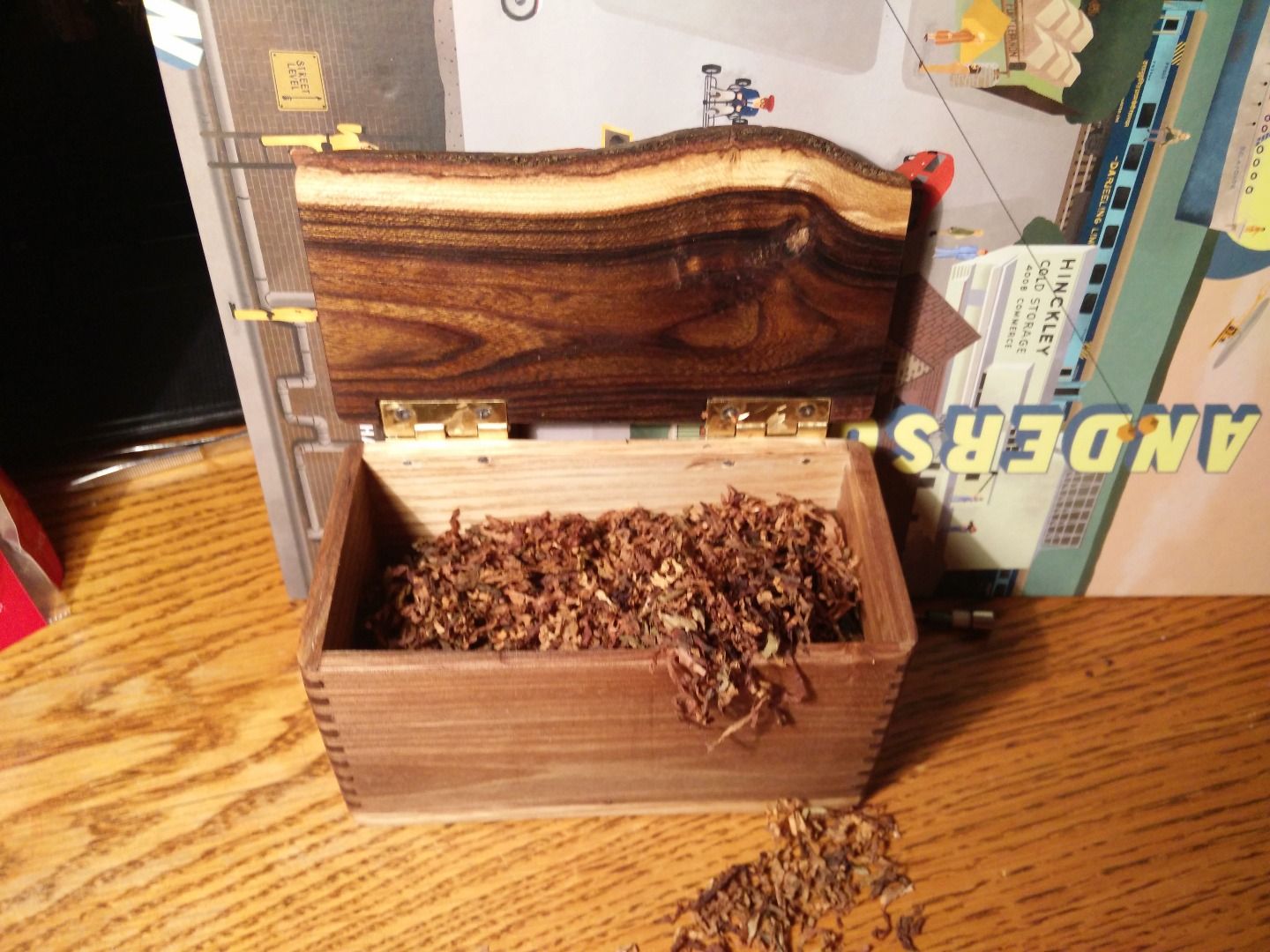 Tobacco (or Anything Else) Wood Box : 5 Steps (with Pictures ...