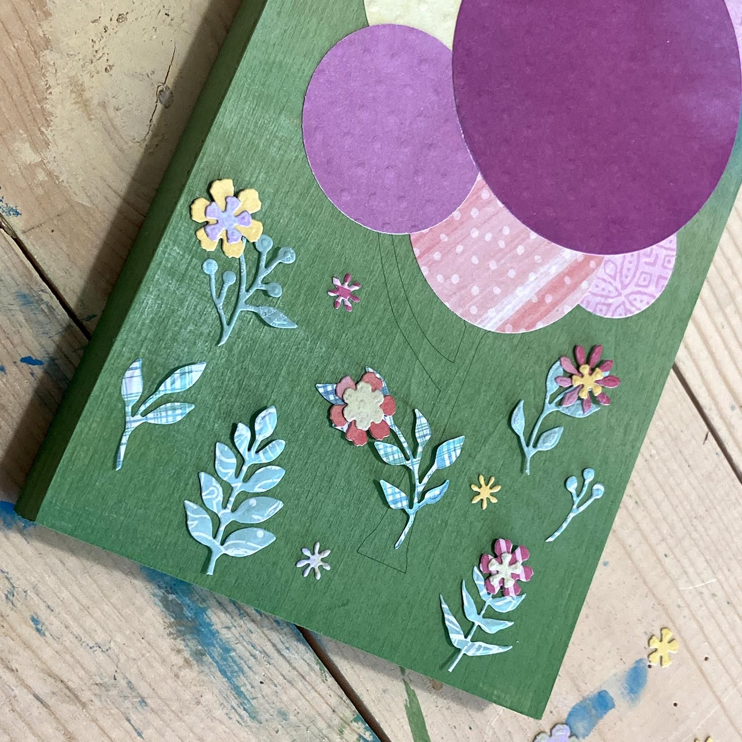 Mixed Media Summer Circle Tree Art : 15 Steps (with Pictures ...