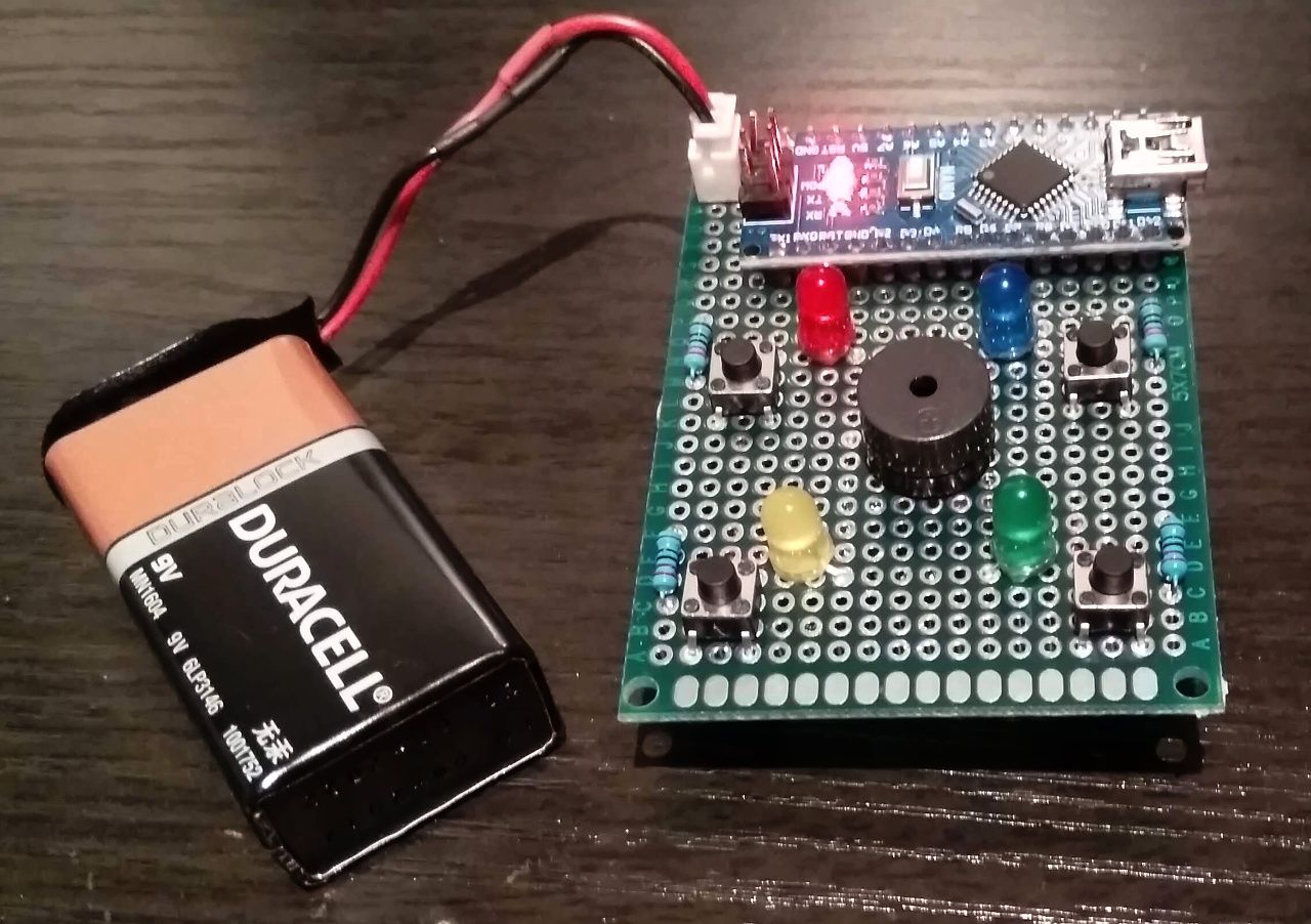 Arduino Simple Memory Game : 4 Steps - Instructables