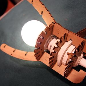 Cardboard Desk Lamp : 9 Steps (with Pictures) - Instructables