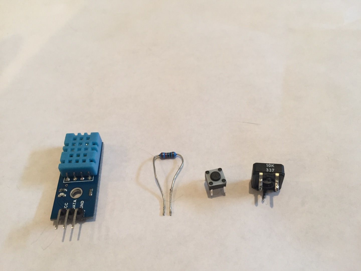 Portable Arduino Uno Temperature and Humidity Sensor With LCD Screen ...