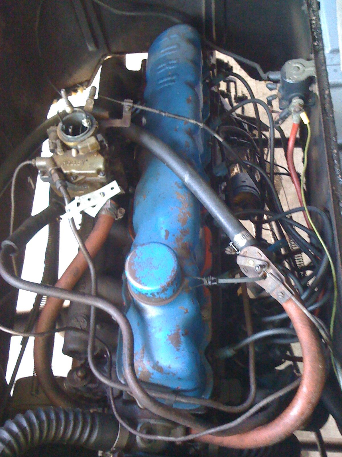 Pulling the Engine From a 1960's Ford Econoline Van : 14 Steps (with ...