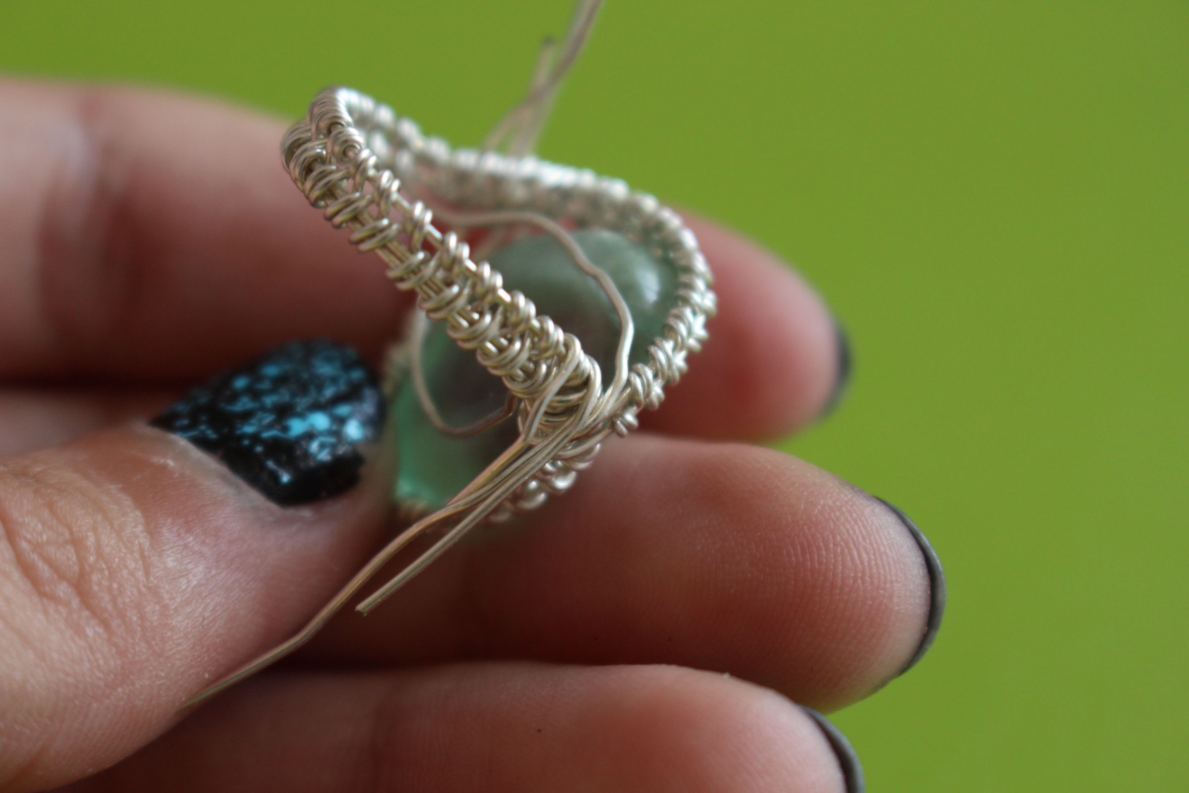 Wire Wrapped Stone Ring : 22 Steps (with Pictures) - Instructables