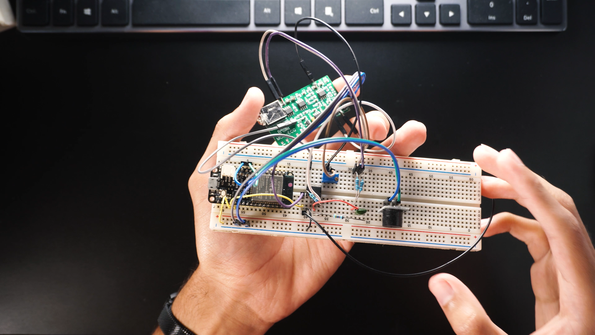 DIY ECG Heart Monitor | Analog Interface + Arduino : 8 Steps ...