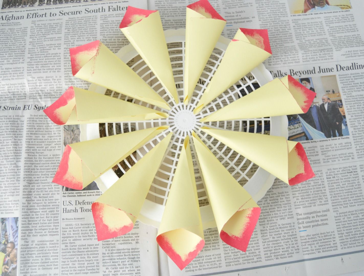 DIY Paper Dahlia : 10 Steps (with Pictures) - Instructables