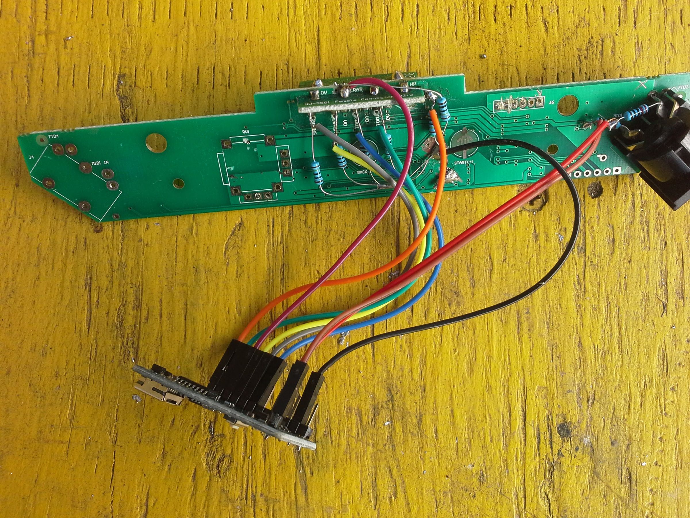 Arduino MIDI Drums (Wii Band Hero)+DAW+VST : 6 Steps (with Pictures ...