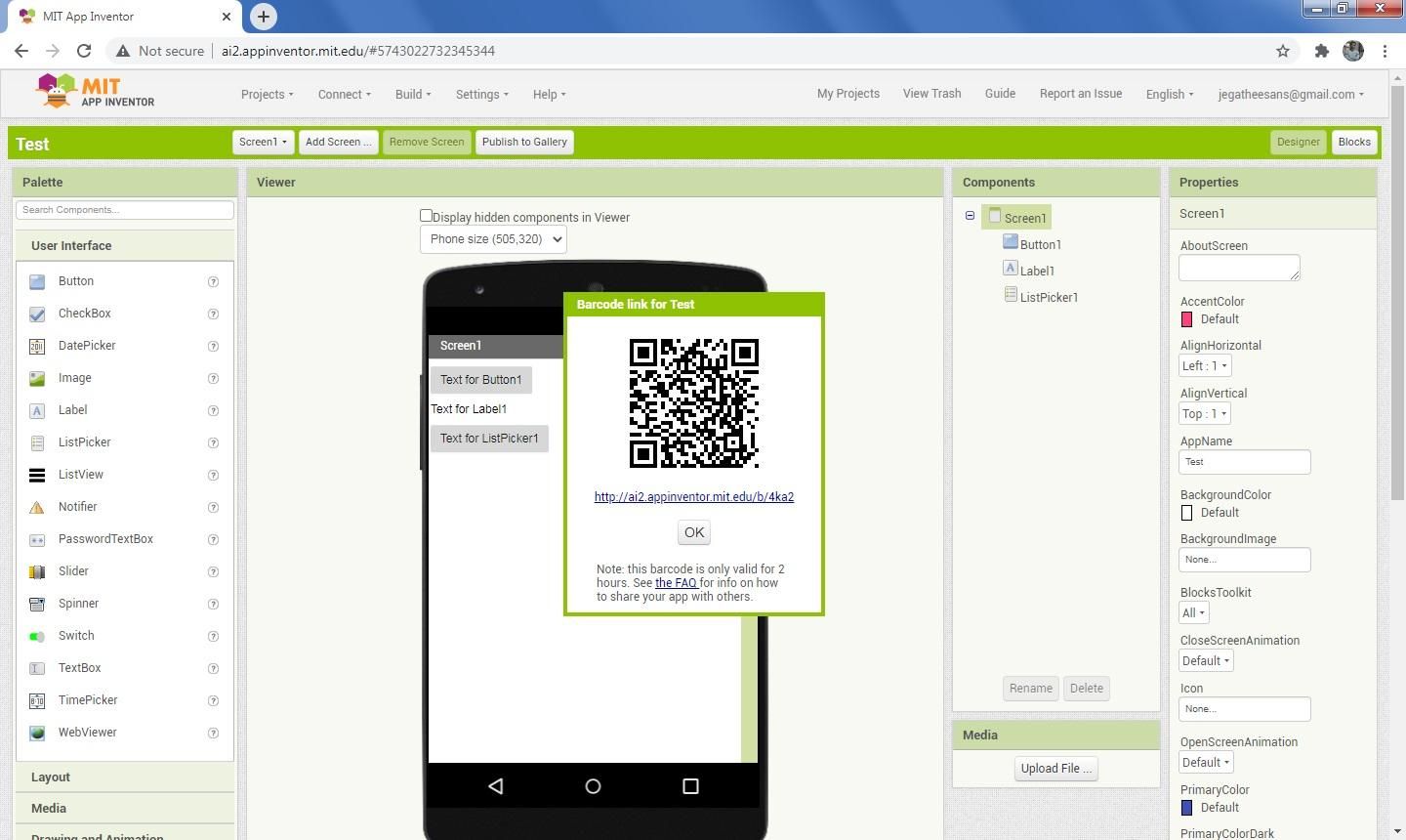 Scratch Built Android App Basics and BT Drawing Robot App : 15 Steps ...