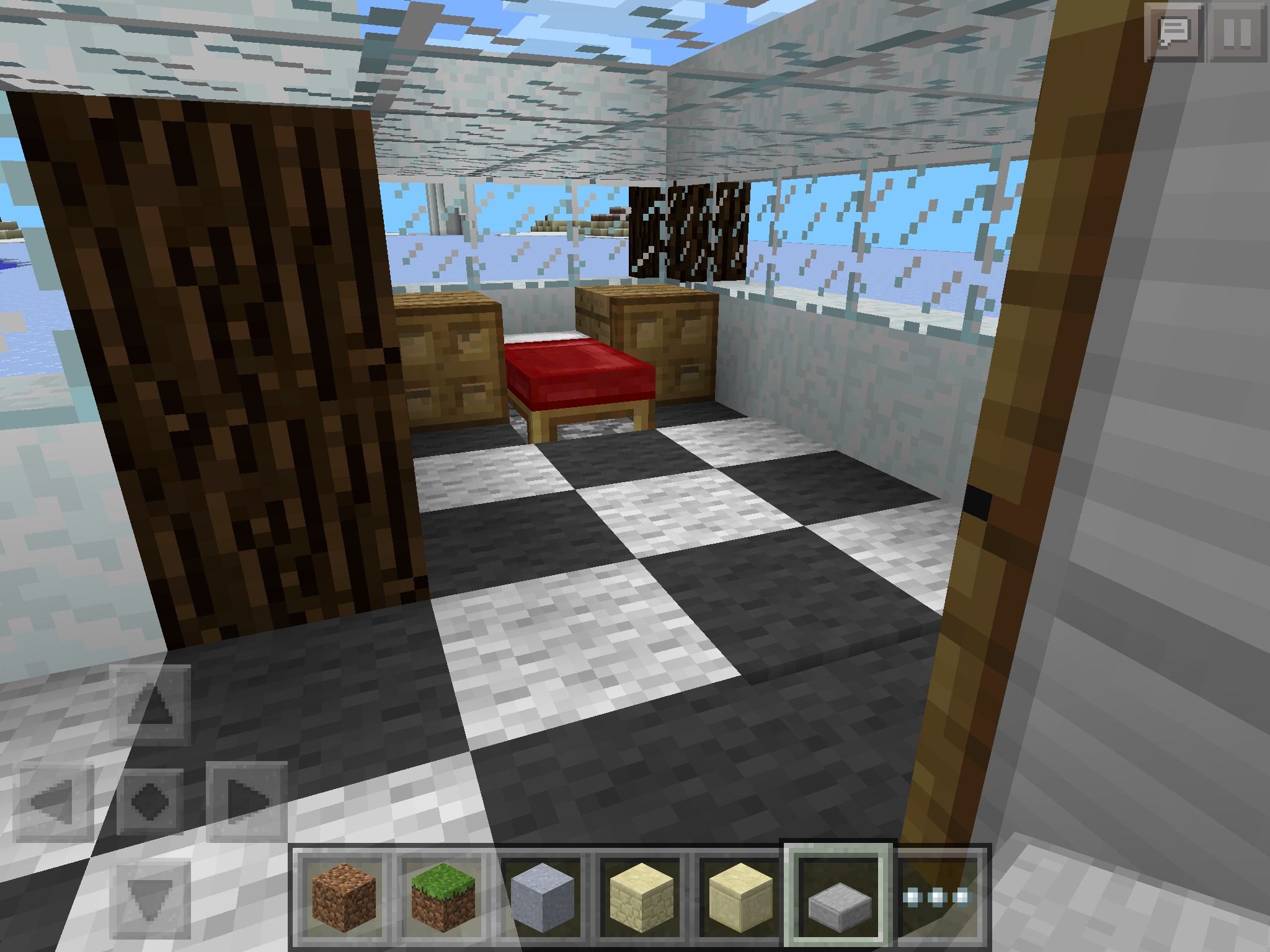 Minecraft Snow Modern House : 13 Steps - Instructables