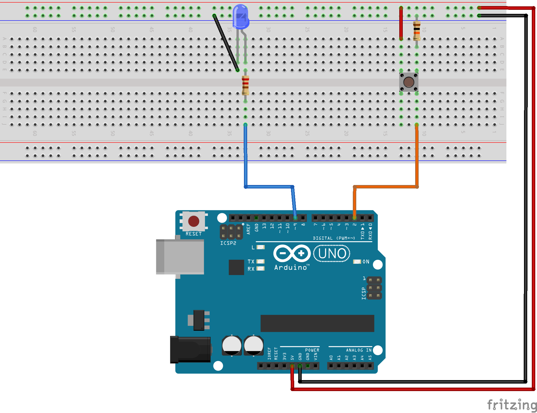 Arduino Interrupt - LED Brightness : 5 Steps (with Pictures ...