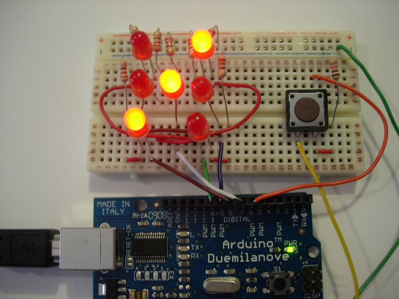 Arduino Led Dice 9 Steps With Pictures Instructables