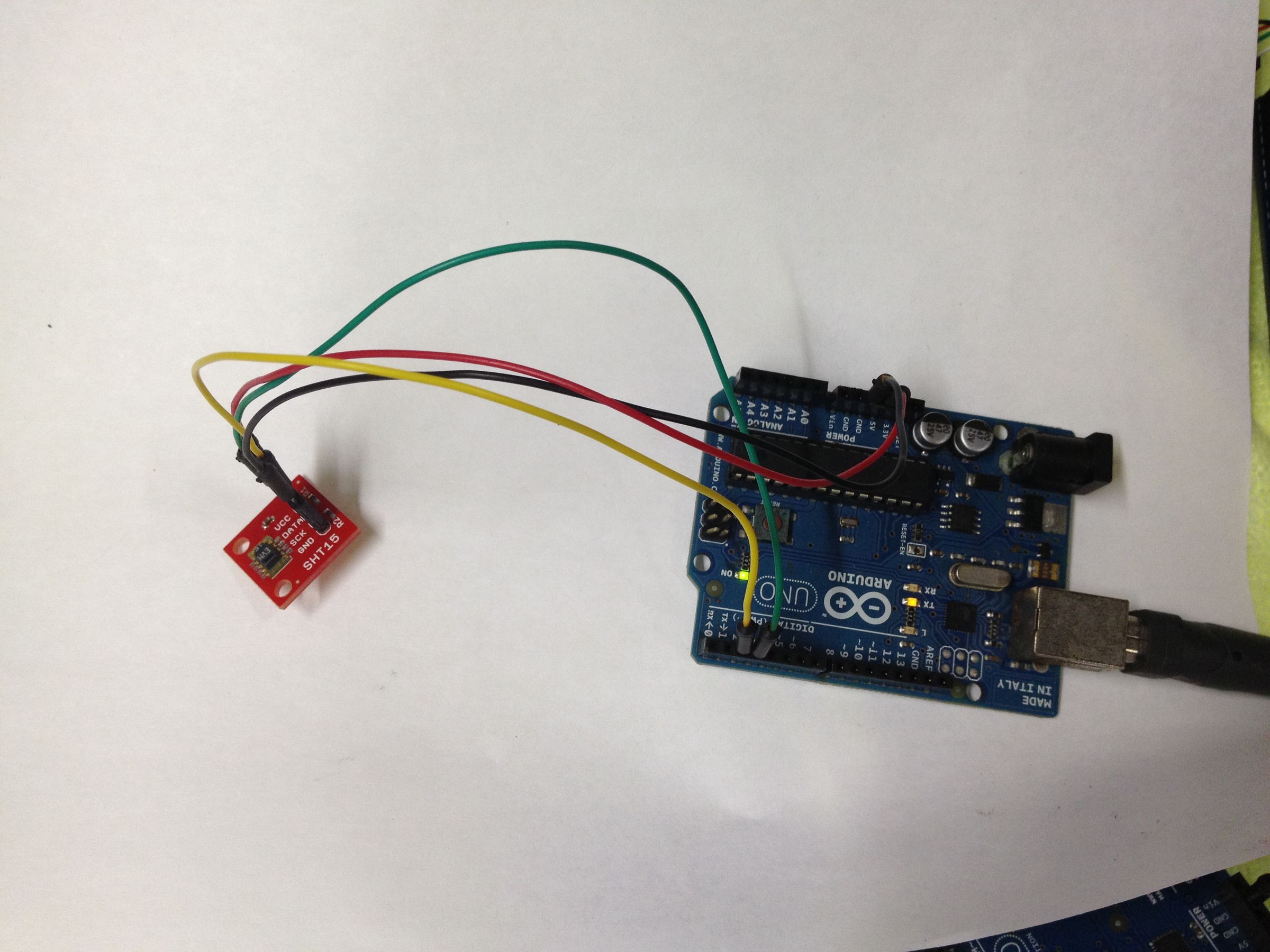 Temperature/Humidity Sensor + Arduino + LabVIEW Data Acquisition : 6 ...