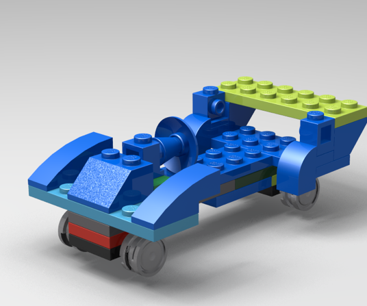 Lego Drag Race Car : 7 Steps - Instructables
