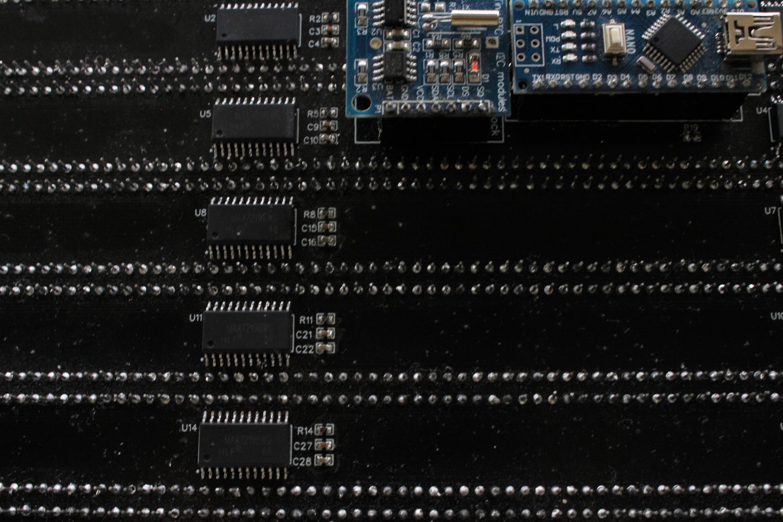 7 Segment Display Array 6 Steps With Pictures Instructables