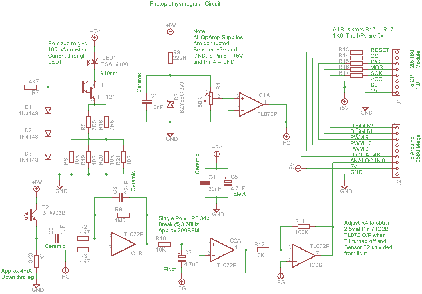 Photoplethysmography - (IR Heart Rate Monitor) : 5 Steps (with Pictures ...