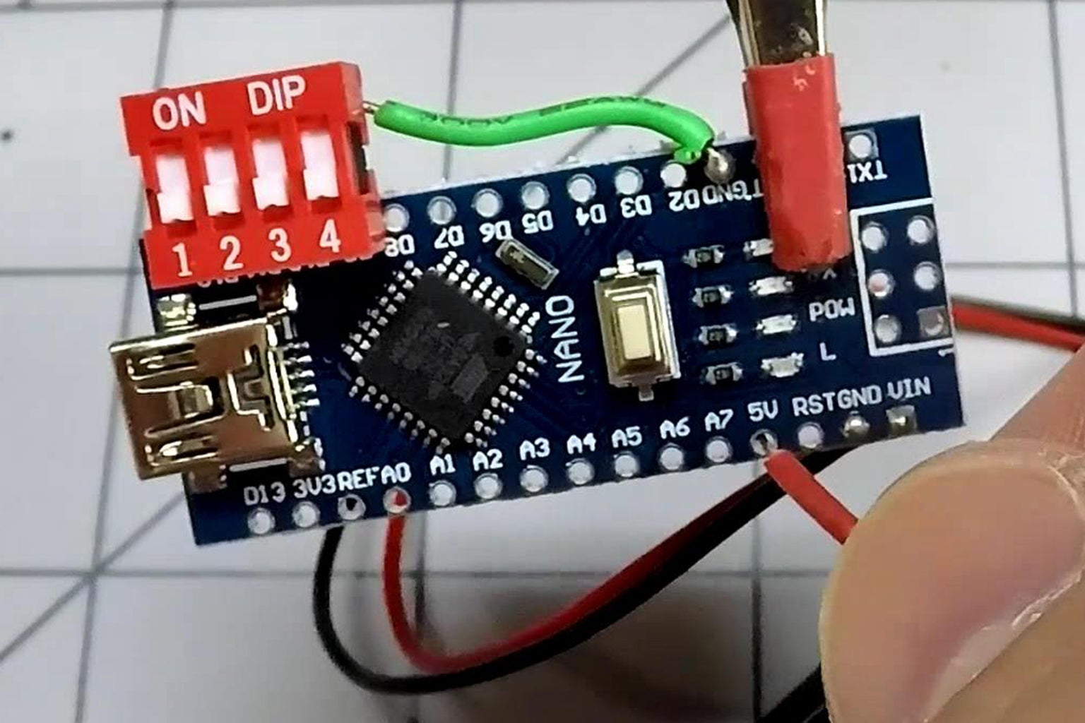 Arduino Nano Input Pullup Template 5 Steps Instructables