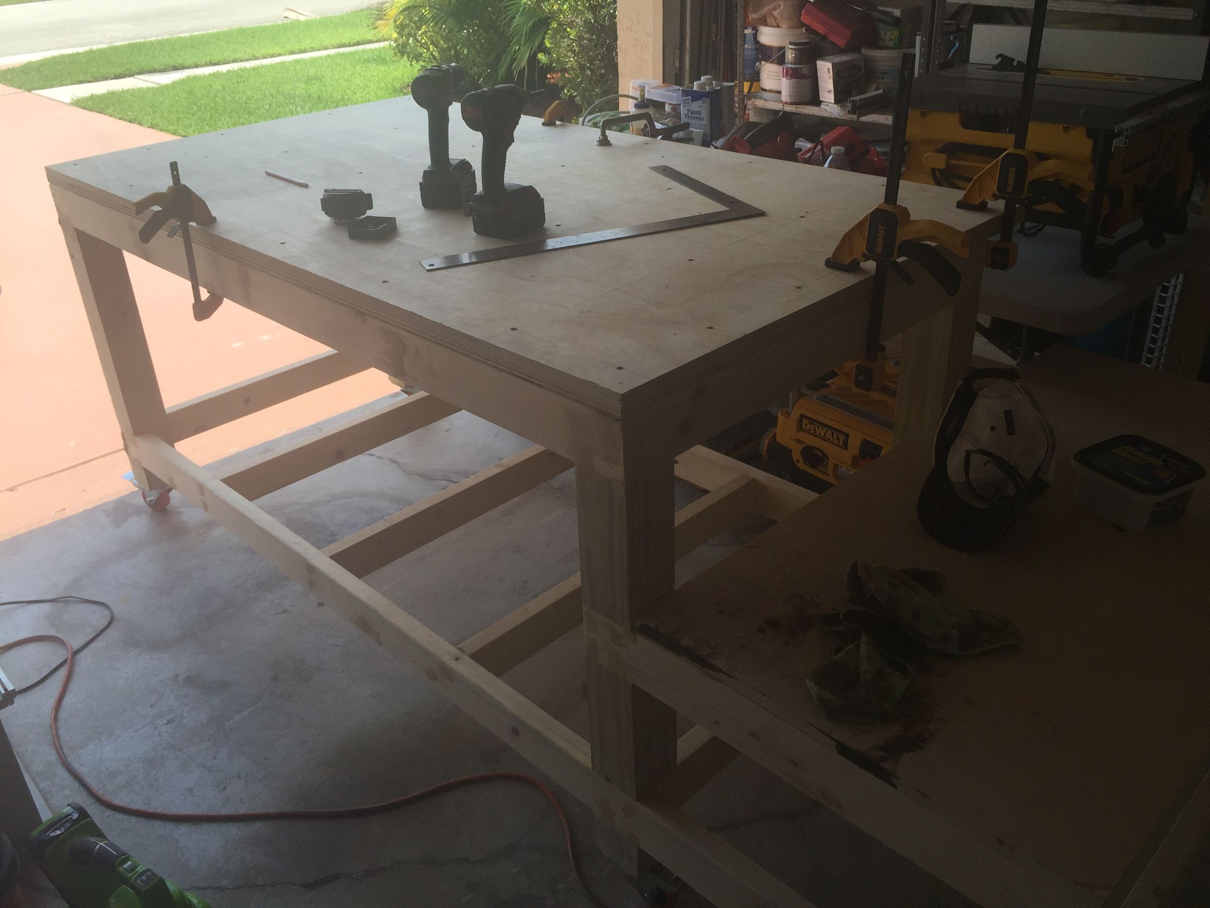All in One Work Bench : 14 Steps (with Pictures) - Instructables