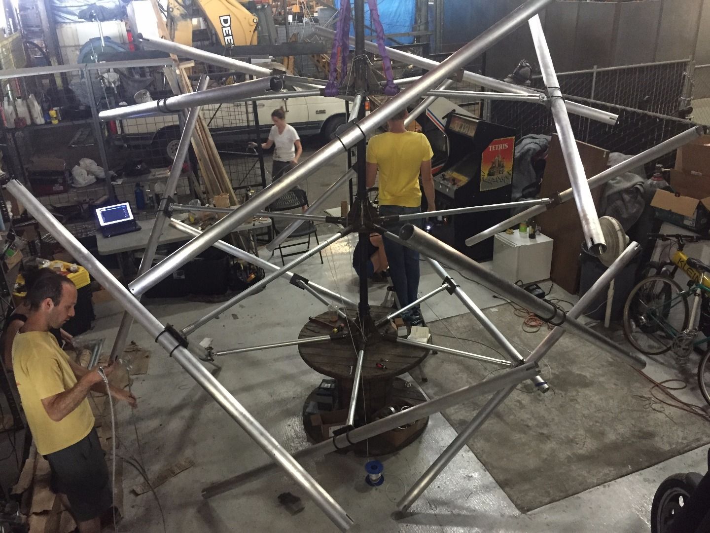 Tensegrity Goes Big for Burning Man : 47 Steps (with Pictures ...