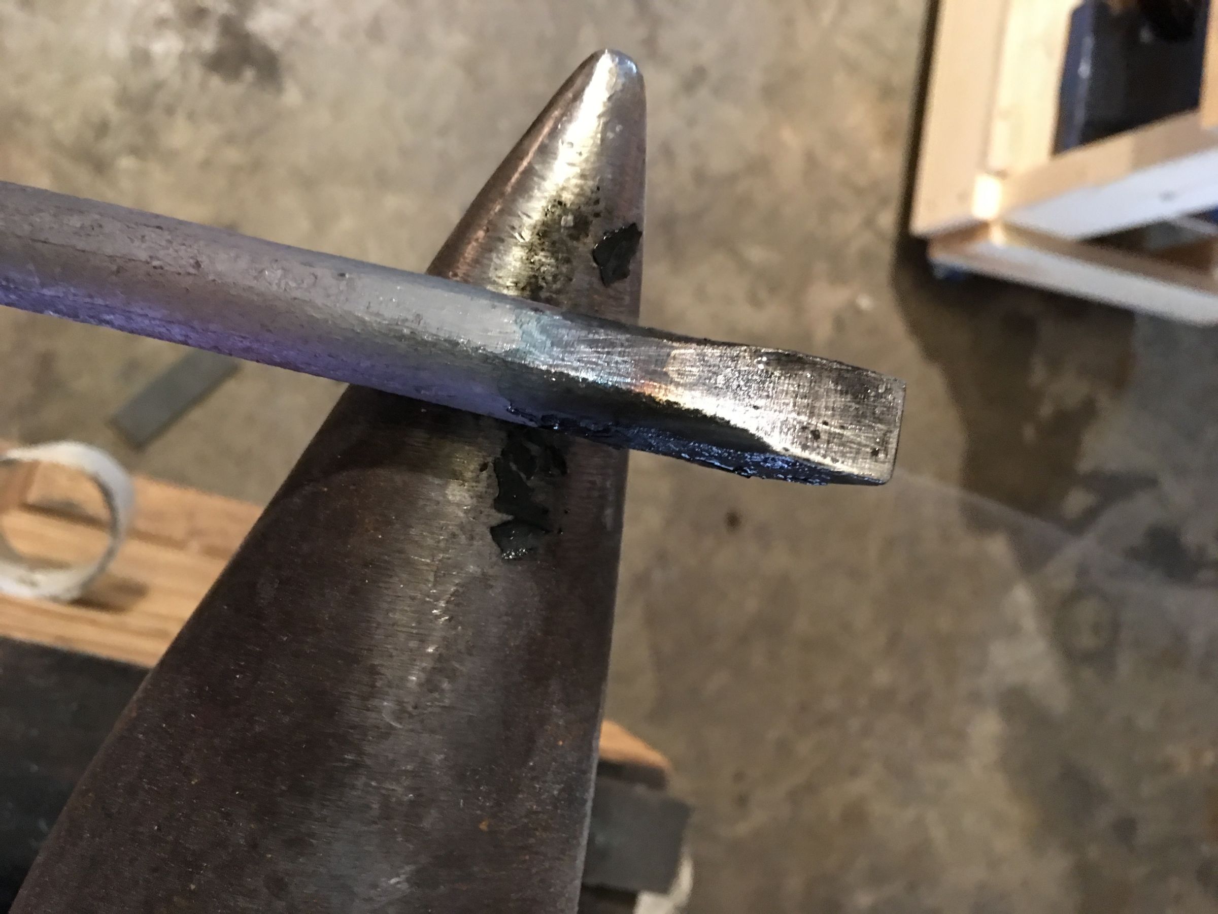 HAND FORGED Cold Chisel, From a Rusty Old Coil Spring : 10 Steps (with ...