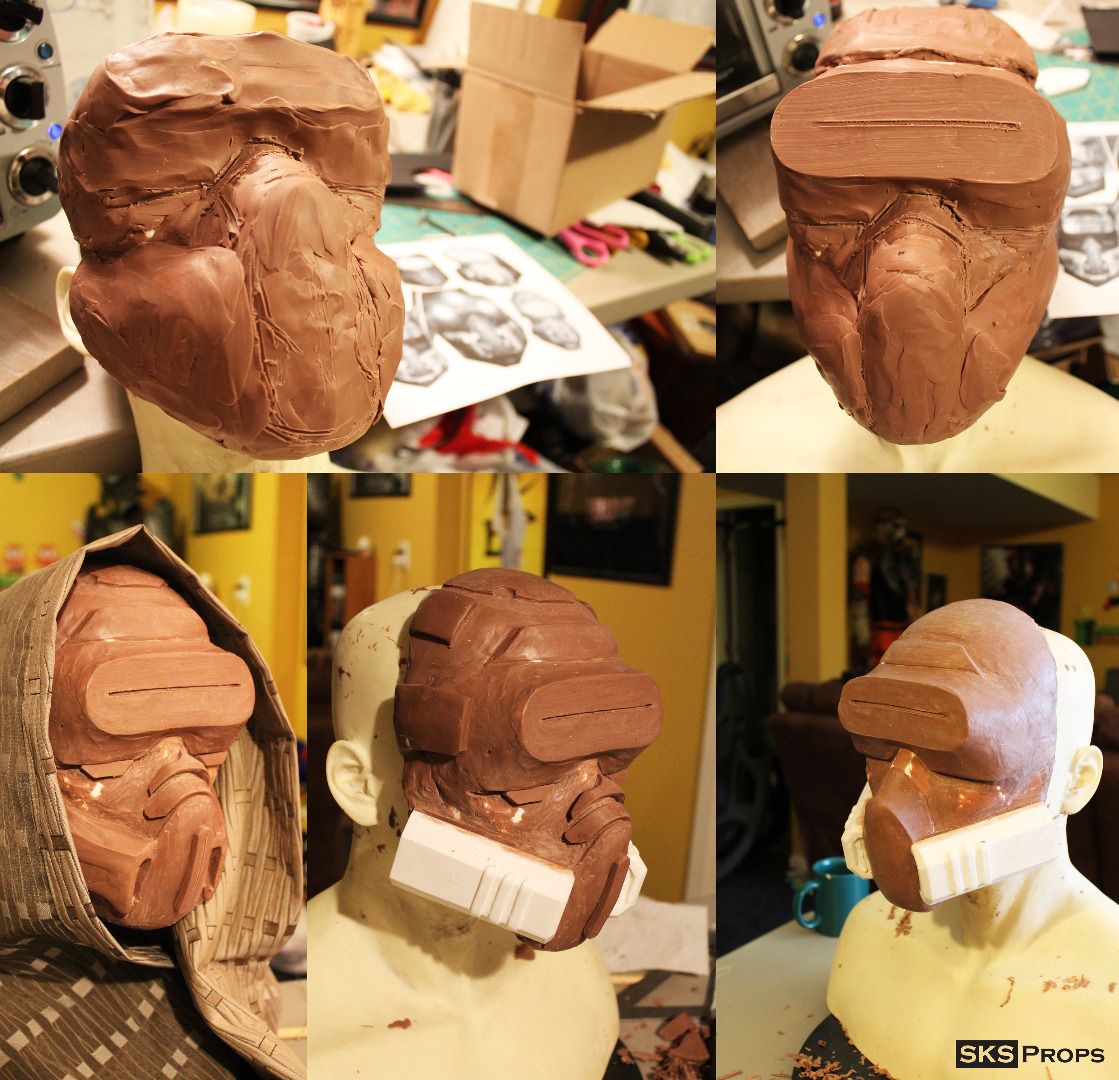 Destiny Hunter Mask and Armor Cosplay Build - SKS Props : 14 Steps ...