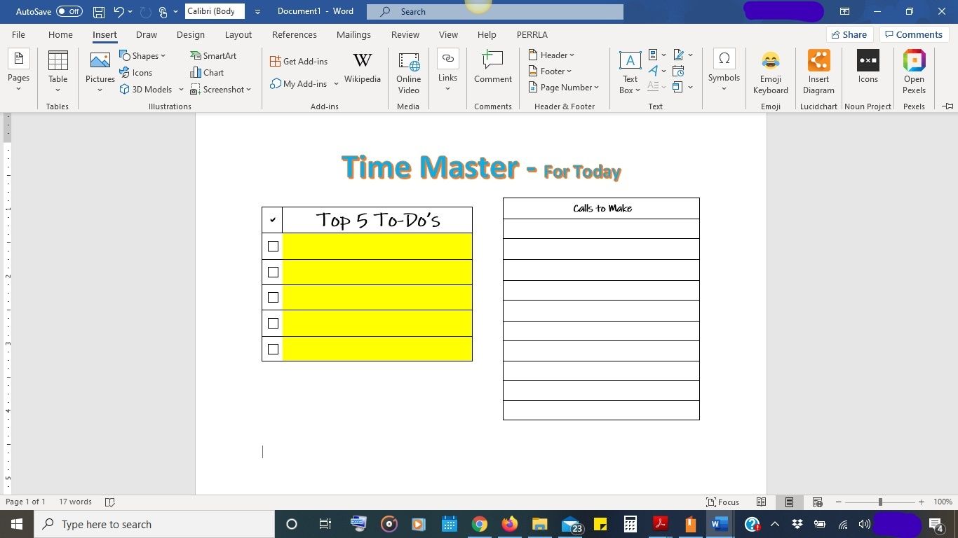 Time Management - Planner Page (3 Ways) : 7 Steps (with Pictures ...