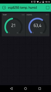 ESP8266-12 Blynk Wireless Temperature, Humidity DHT22 Sensor : 5 Steps - Instructables