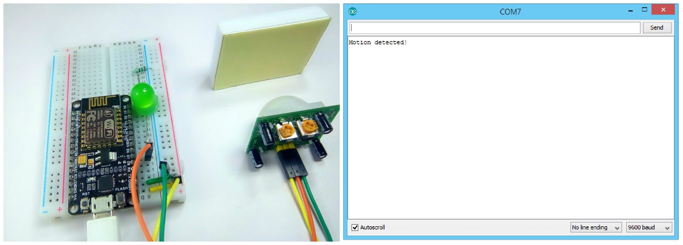 Interface PIR Sensor With NodeMCU : 6 Steps (with Pictures) - Instructables