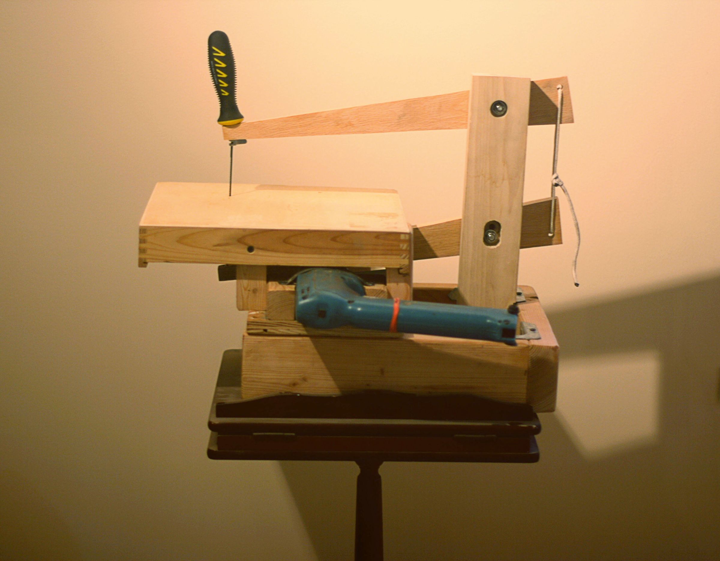 Make a Scroll Saw! (using Only Upcycled/free Materials) : 12 Steps ...