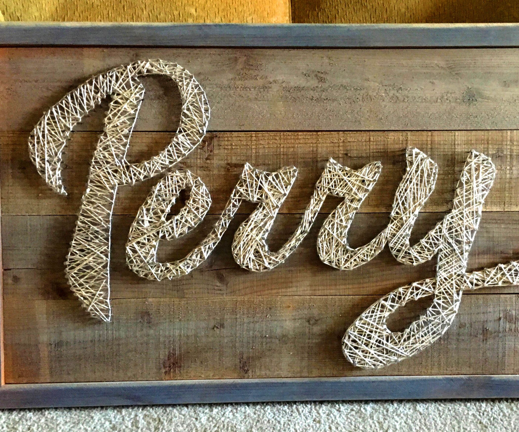 BARN WOOD STRING ART SIGN : 7 Steps (with Pictures) - Instructables