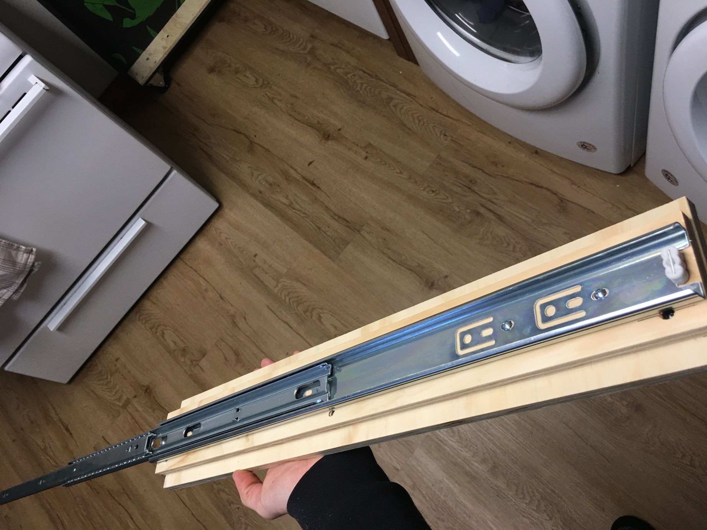 Slide Out Refrigerator Cabinet : 10 Steps (with Pictures) - Instructables