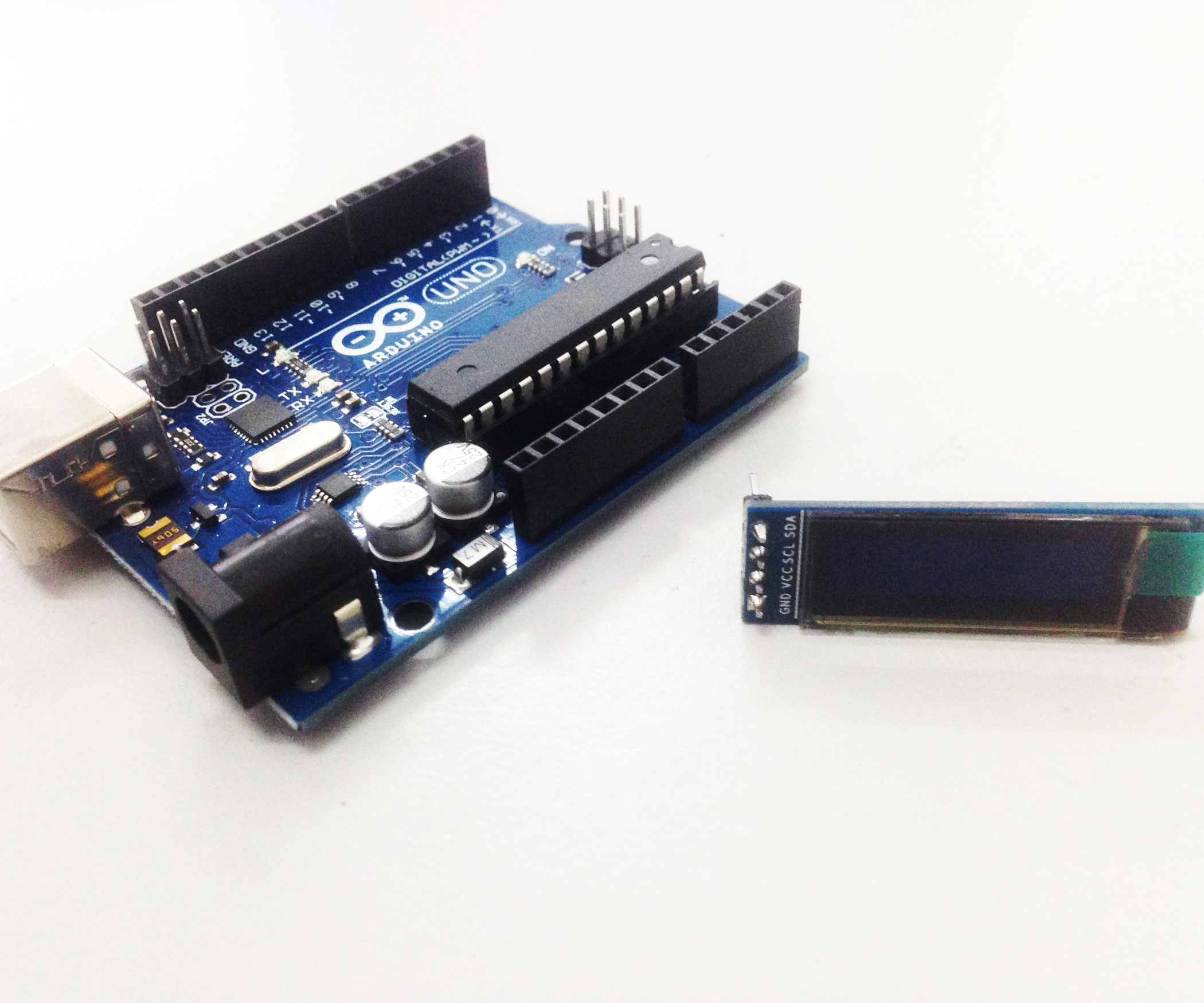 Interface Oled Graphic Display Module With Arduino